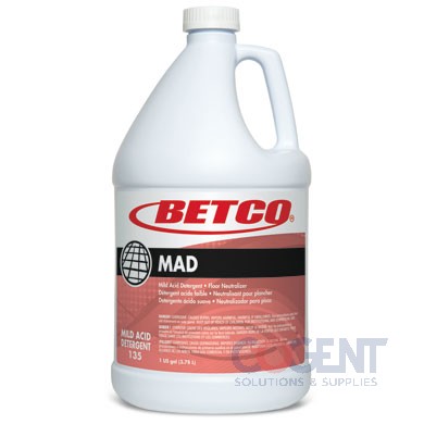 Cogent Solutions and Supplies | MAD Mild Acid Detergent 4/1gl/cs BET1350400